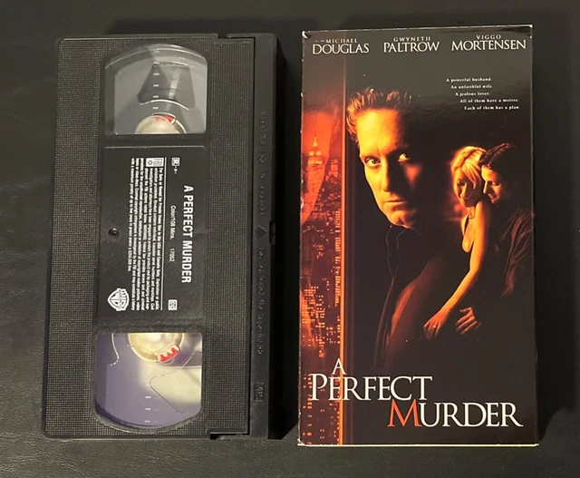 A PERFECT MURDER (VHS, 1998) Michael Douglas, Gwyneth Paltrow, Viggo ...