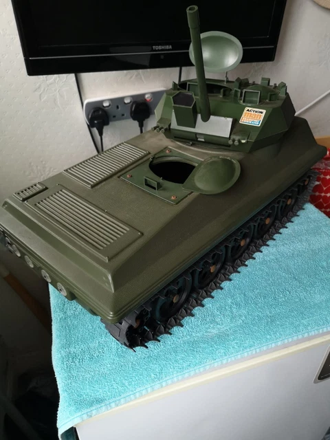 VINTAGE ACTION MAN Tank Late 70s/Early 80s £50.00 - PicClick UK