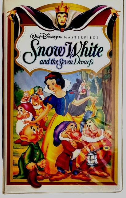 SNOW WHITE AND the Seven Dwarfs 1994 VHS Disney Classic Masterpiece ...