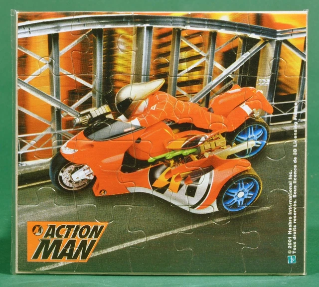 2002 CADBURY ACTION Man, 9x10cm Puzzle, 20pcs, The Sidecar £3.44 ...