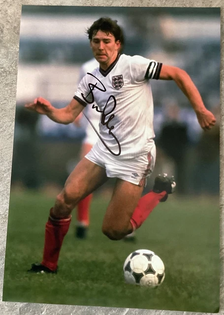 SIGNED FOOTBALL PHOTO Brian Robson £11.86 - PicClick UK