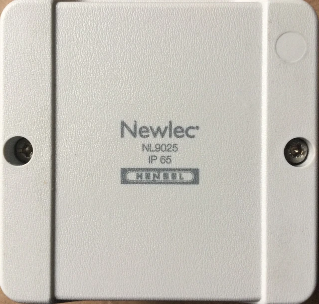 NEWLEC NL 9025 Junction Box IP 65 Grey Brand New £4.99 - PicClick UK