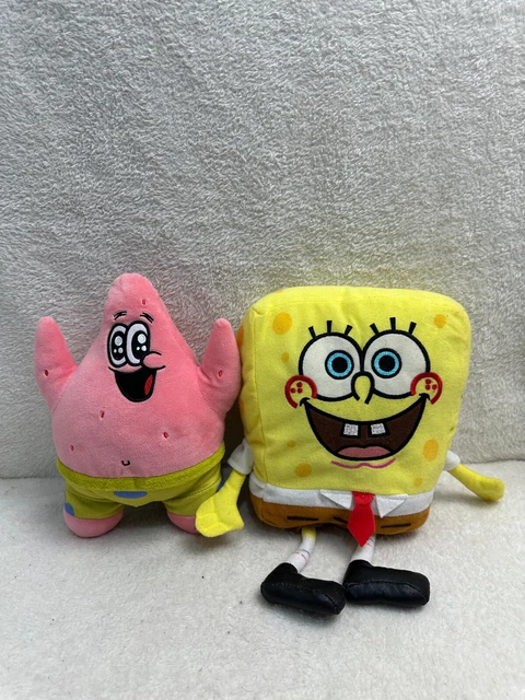 NICKELODEON SPONGEBOB AND Patrick soft toy plush bundle £13.50 ...