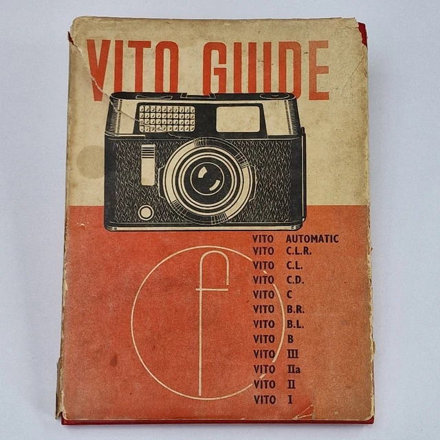 VITO CAMERA ORIGINAL Focal Press Guide, 8th Edition, 1960sEnglish ...