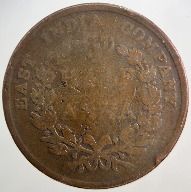 1845 EAST INDIA Company Half Anna Coin | Fair Grade | a1578 £5.72 ...