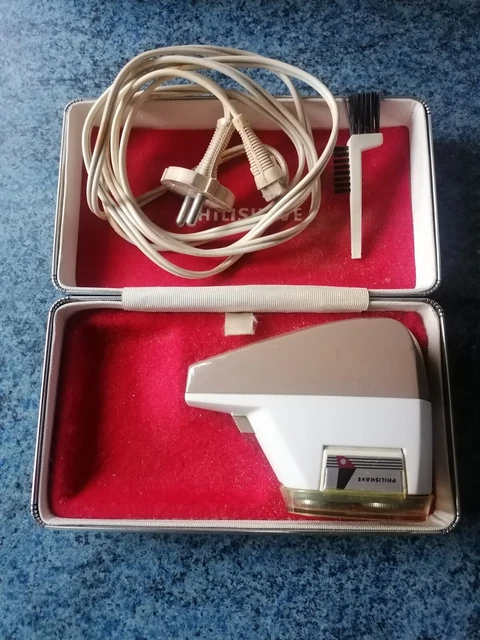 VINTAGE RETRO 1960S Philips Philishave Sc7960G Mens Electric Shaver ...