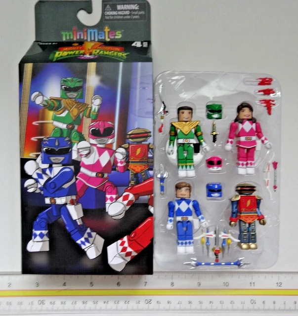 DIAMOND SELECT TOYS Mighty Morphin Power Rangers Minimates Series 1 Box ...