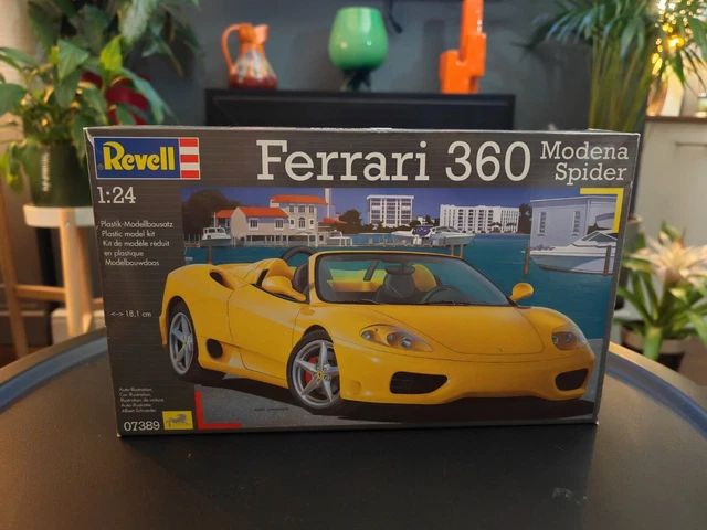 REVELL 1:24 FERRARI 360 Modena Spider 073890 Category 3 Model Kit £25. ...