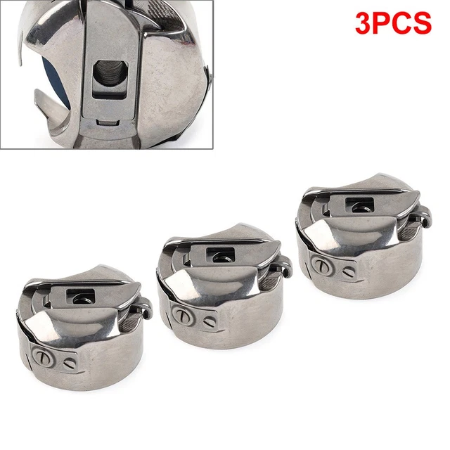 BOBBIN CASE PART#18045 Fit For CONSEW 206RB WALKING FOOT 3pcs Steel ...