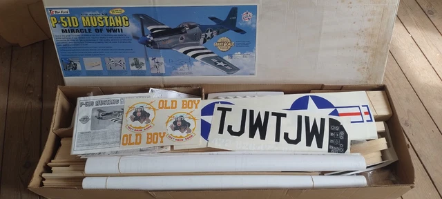 TOP FLITE P-51D Mustang Giant Scale Kit £350.00 - PicClick UK
