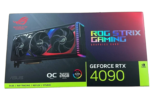 ASUS ROG STRIX GeForce RTX 4090 OC 24GB GDDR6X Graphics Card £2,699.43 - PicClick UK