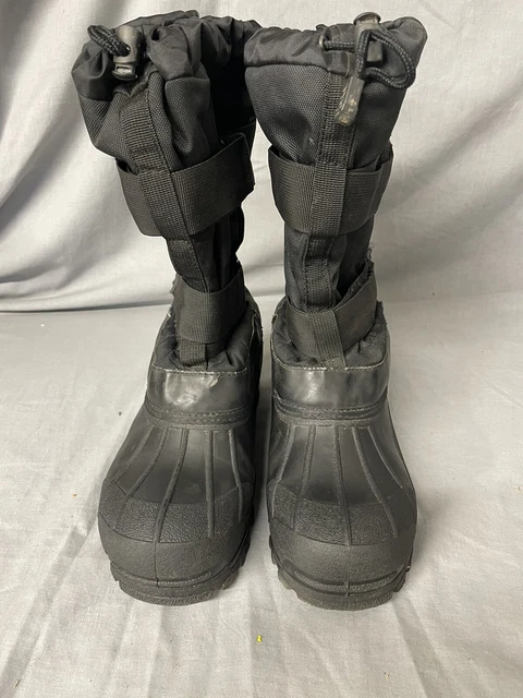 FOX ICE BOOTS Extreme Cold Wet Weather Protection Black UK Size 8 £25. ...