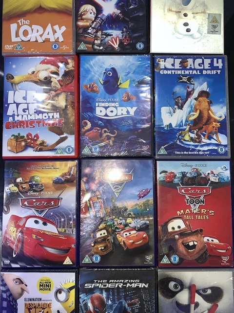 CHILDREN’S DVDS-DISNEY. PIXAR. Marvel. Bundle. Cartoon. Animated. Films ...