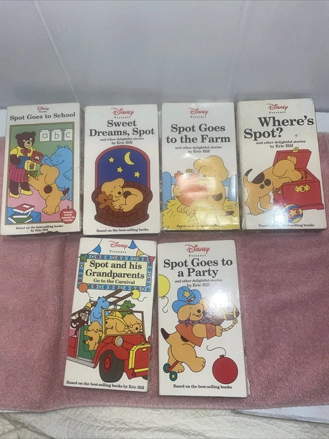 DISNEY HOME VIDEO Presents SPOT VHS Lot of 5 Tested! £18.25 - PicClick UK