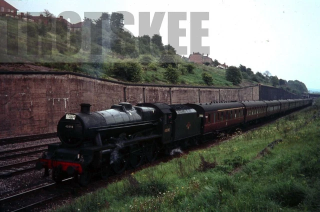 35MM SLIDE BR British Railways Steam Loco 45598 Class Jubilee Wembley ...