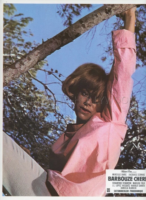 1966 Sexy Mireille Darc Bearded Cherie Vintage Lobby Card 6 £1212 Picclick Uk