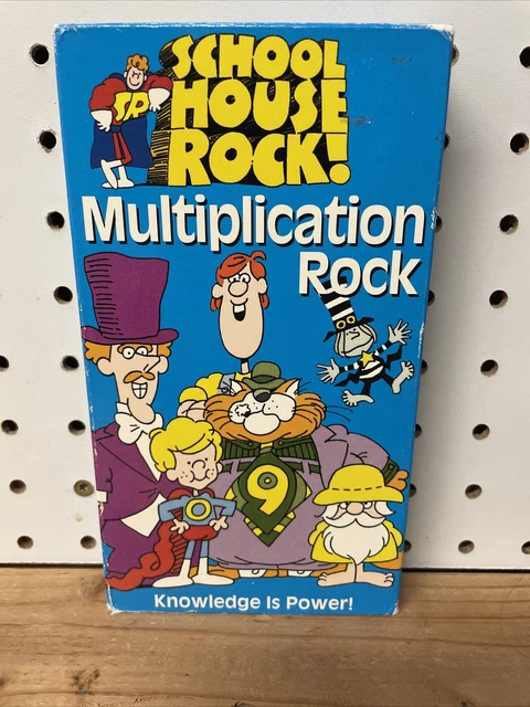 SCHOOLHOUSE ROCK - Multiplication Rock (VHS, 1995) £4.58 - PicClick UK