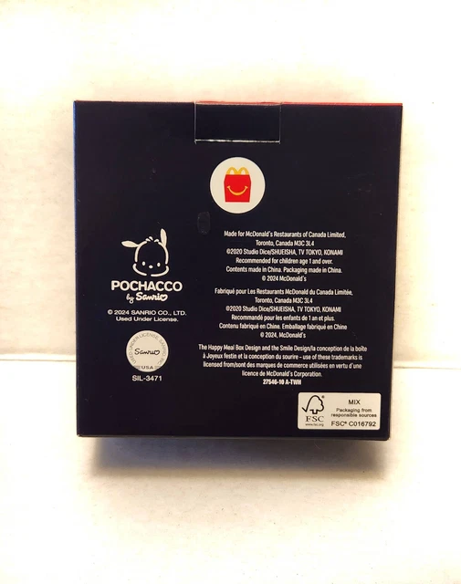 NEW HELLO KITTY X YU-GI-OH Pochacco Time Wizard McDonalds Happy Meal ...