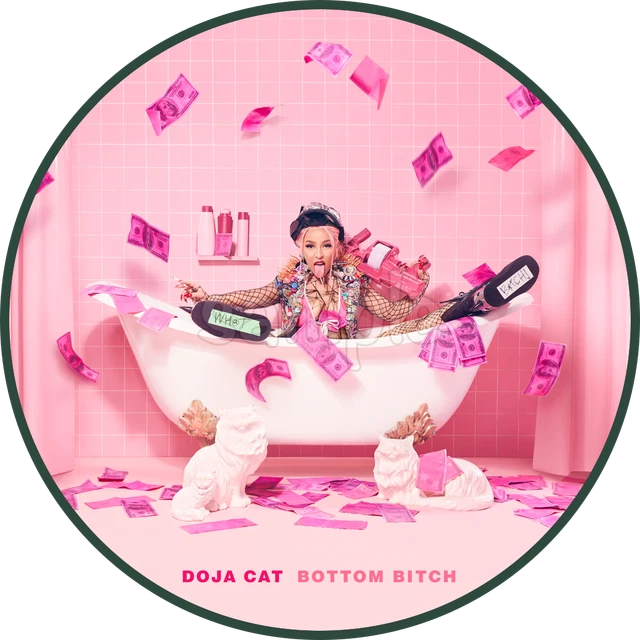 DOJA CAT EDIBLE Cake Topper Wafer Icing Birthday Party Cupcake Muffin ...