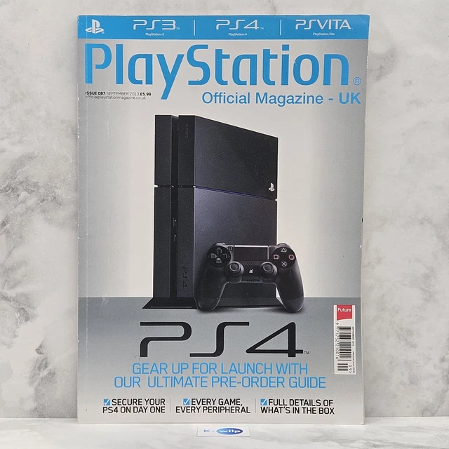 PLAYSTATION ISSUE #87 Official Magazine UK September 2013 PS4 Front ...