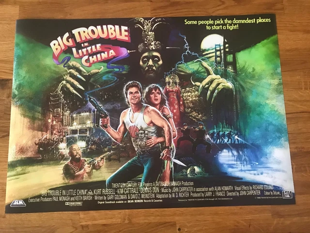 POSTER BIG TROUBLE in Little China 420mm x 594mm (Size A2) EUR 4,72 ...