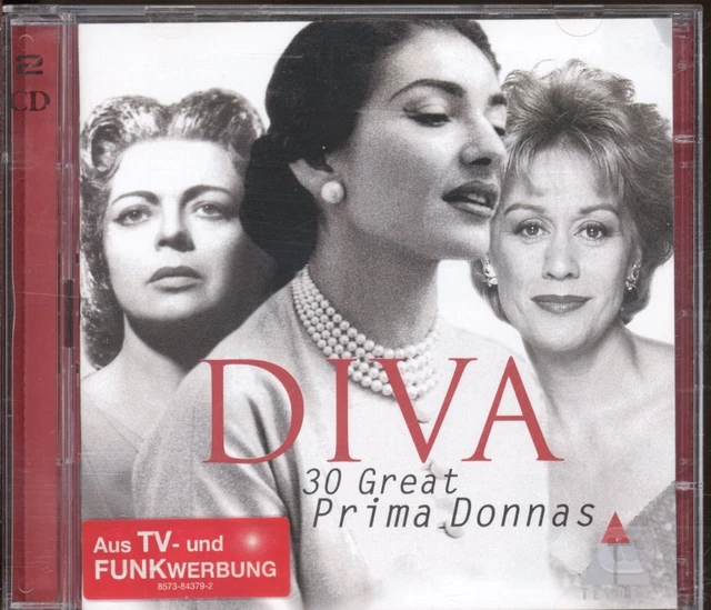 8573843792 VARIOUS ARTISTS Diva 30 Great Prima Donnas double CD Europe Teldec EUR 6,43 - PicClick FR
