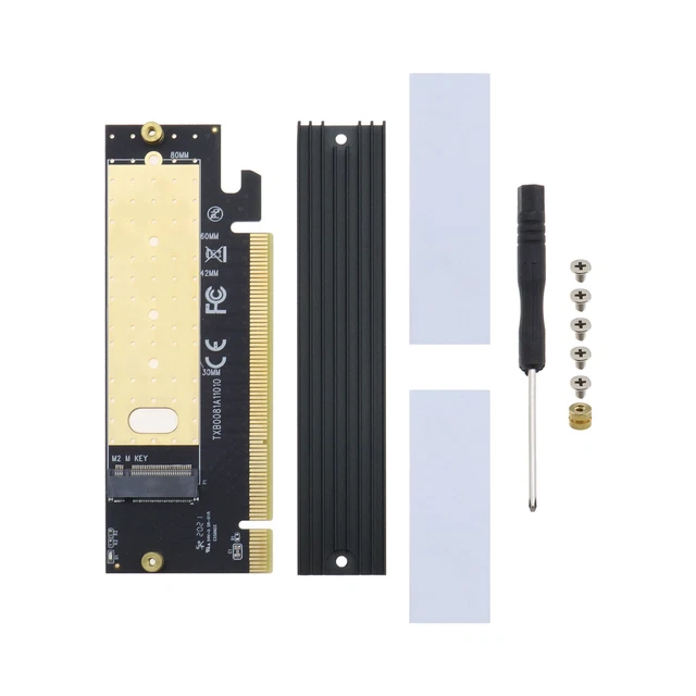 NVME PCIE M.2 Transfer Adapter M.2 NVME SSD to PCI Express Connector ...