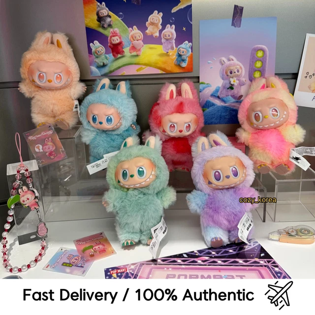 AUTHENTIC POPMART LABUBU V3 The Monster Big Into Energy Plush blind ...