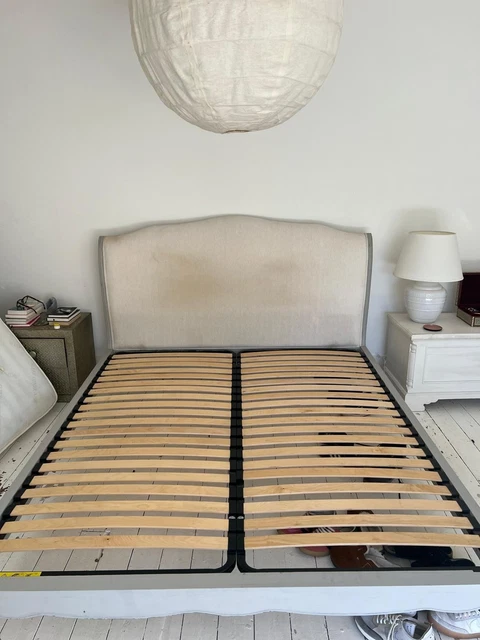 LOAF COCO FRENCH Sleigh Upholstered 6ft Super King Size Bed Frame £414. ...