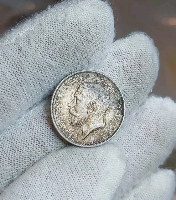 HIGH GRADE GEORGE V Silver 1924 Sixpence, Nice Tone. #8 £1.00 - PicClick UK