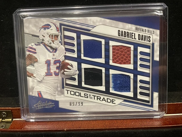 PATCH QUAD PANINI Absolute Gabriel Davis 2023 /99 TOTT-GD EUR 6,65 ...