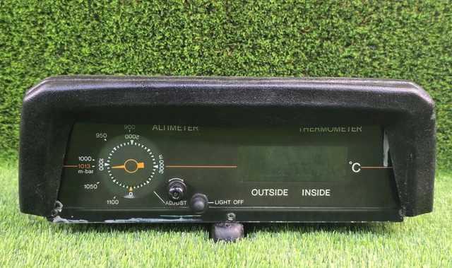 TOYOTA LANDCRUISER FJ70 Series Altimeter with Thermometer Oem Rare Used ...