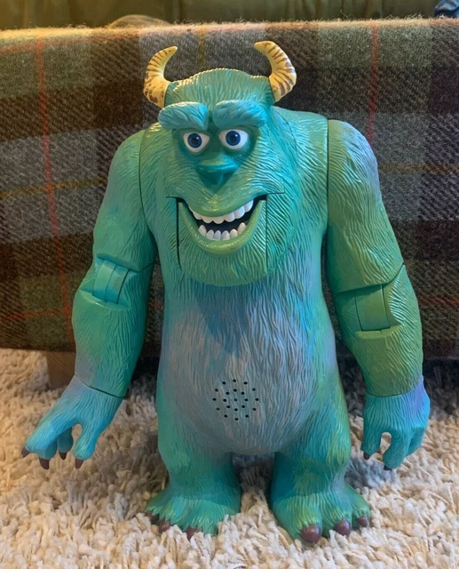 2001 TALKING & Roaring Super Scare Sully Figure 10" Disney Pixar ...