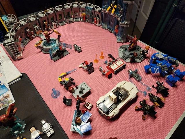 LEGO SUPER HEROES: Iron Man Hall of Armor Collection (76167, 76125, and ...