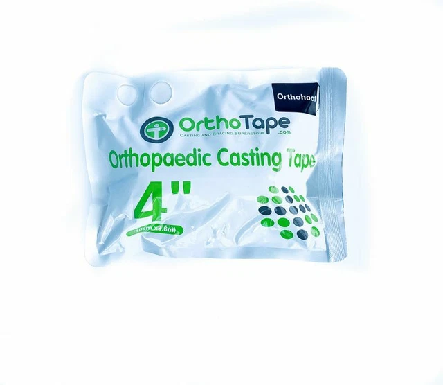 4 INCH ORTHO-HOOF Fiberglass Equine Hoof Cast Repair Tape - Box (10 ...