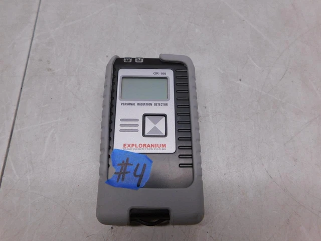 EXPLORANIUM GR-100 PRD Personal Radiation Detector #4 (LVRC) $67.11 ...