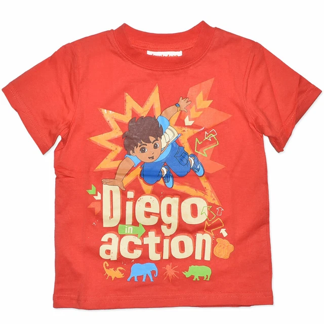 BOYS GO DIEGO Go T Shirt - Bnwt $10.00 - PicClick AU