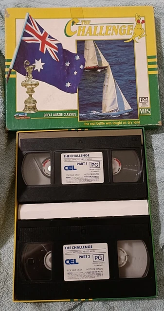 1983 AMERICAS CUP The Challenge Tv Mini Series Movie Video Vhs Pal ...