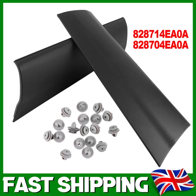 PAIR LEFT & Right Hand Rear Door Moulding Trim Part For NISSAN QASHQAI ...