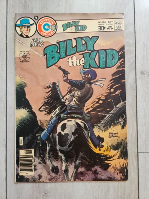 BILLY THE KID #120 Charlton Comics Fine Grade 1976 EUR 9,96 - PicClick IT
