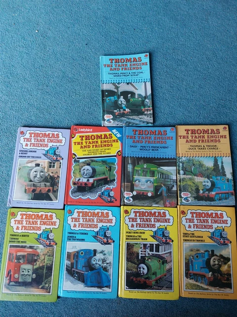 THOMAS THE TANK Engine Ladybird Book Bundle. 9 titles £15.99 - PicClick UK