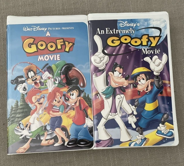 WALT DISNEY'S A Goofy Movie & An Extremely Goofy Movie VHS Set £11.03 ...