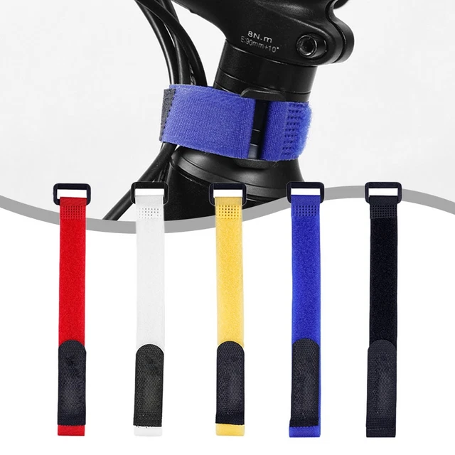 ADJUSTABLE AND RELIABLE Cable Tube Straps for Mountain Bike Accessories ...