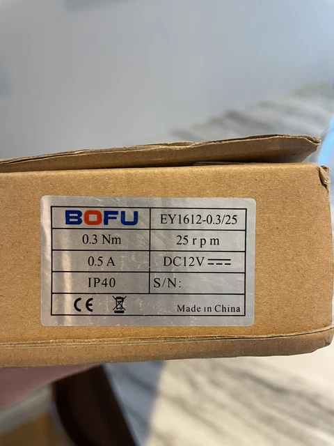 MOTEUR D'ABATTAGE TUBULAIRE Bofu 12v EUR 66,22 - PicClick FR