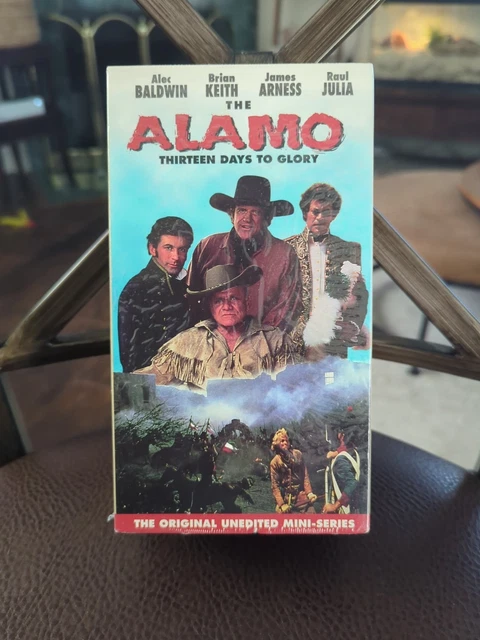THE ALAMO THIRTEEN Days To Glory Sealed VHS 1995 Alec Baldwin - NEW ...