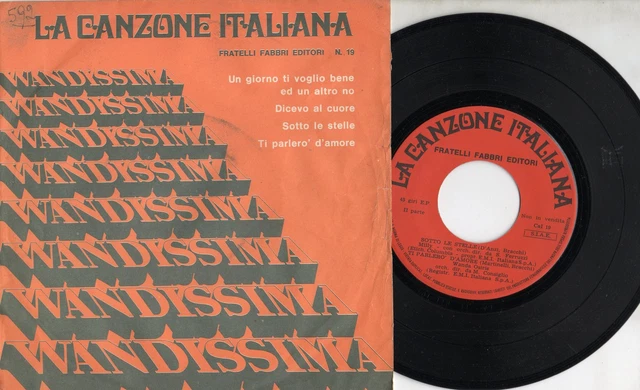 ELSA MERLINI MILLY WANDA OSIRIS VITTORIO DE SICA disco EP 45 giri MADE ...