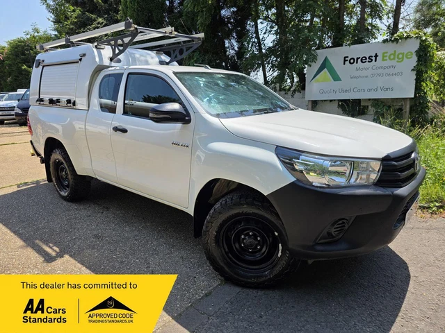 2019 TOYOTA HILUX 2.4 D-4D Active Pickup Extended Cab 4dr Diesel Manual ...