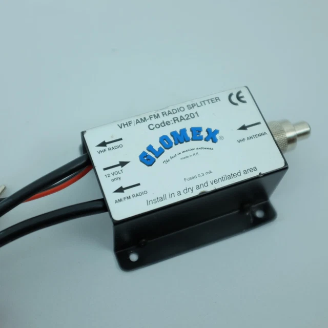 GLOMEX VHF - Splitter radio 12v RA201 AM-FM - PERFETTO! GARANZIA! EUR ...