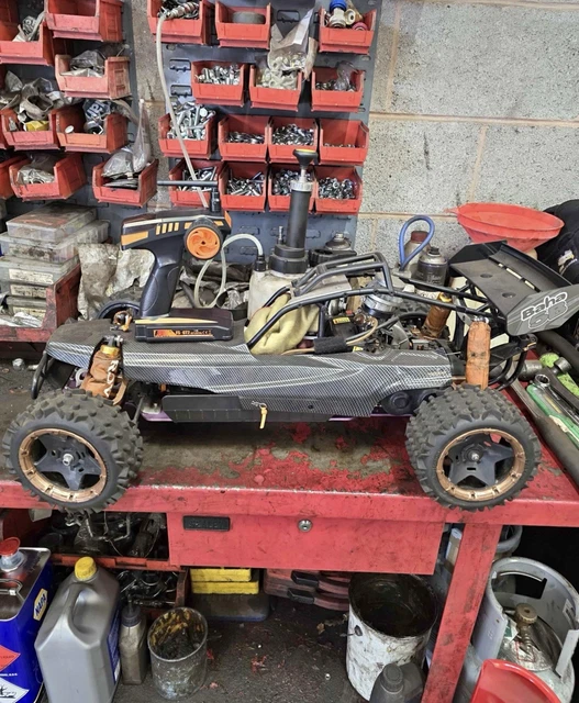 ROVAN BAJA 5B RC Car 36cc 1/5 Scale Petrol Buggy Works £465.70 ...