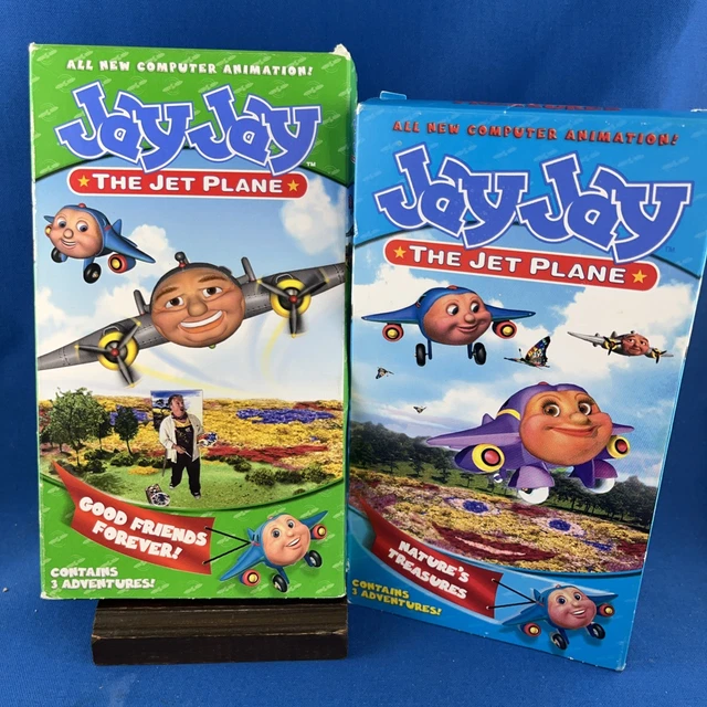 VHS: JAY JAY the Jet Plane: Good Friends Forever; Nature's Treasures £ ...